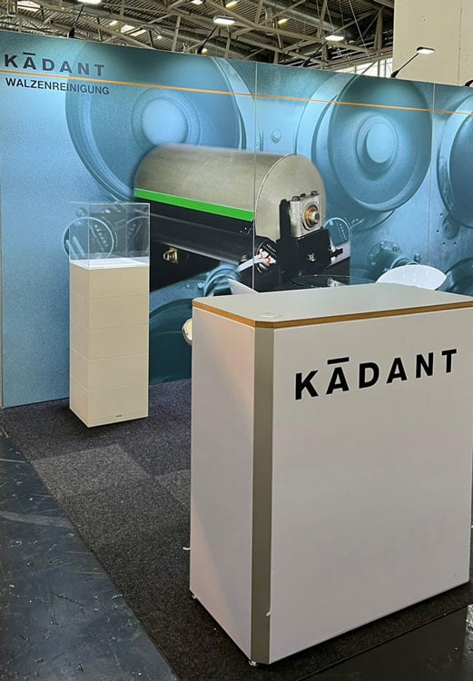 Customised & modular exhibition stands for Kadant Johnson