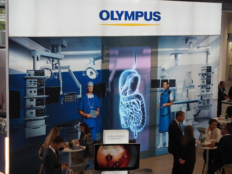Trade fair projects for Olympus Germany and Europe