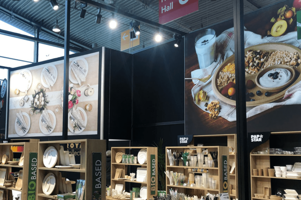 Exhibition stand for Papstar in Stuttgart | RocketExpo