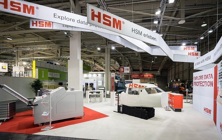 Exhibition stand for HSM in Hanover